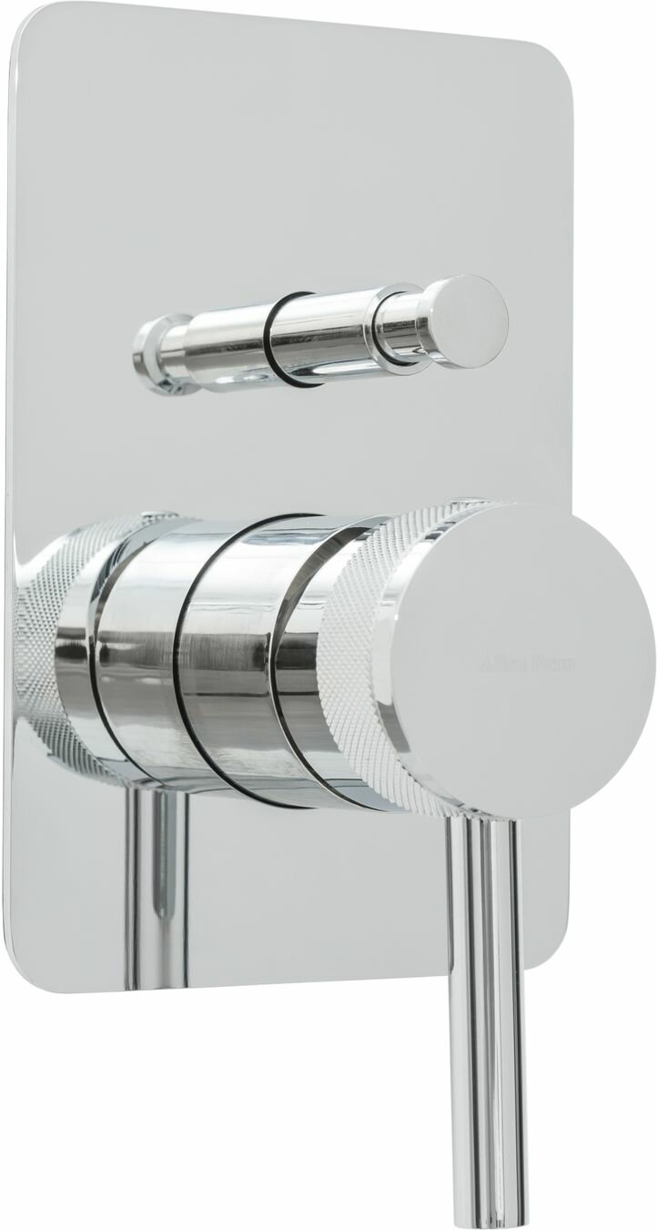 Смеситель для душа Allen Brau Priority X2 5.31011-00 (с внутренней частью, 2 выхода) хром