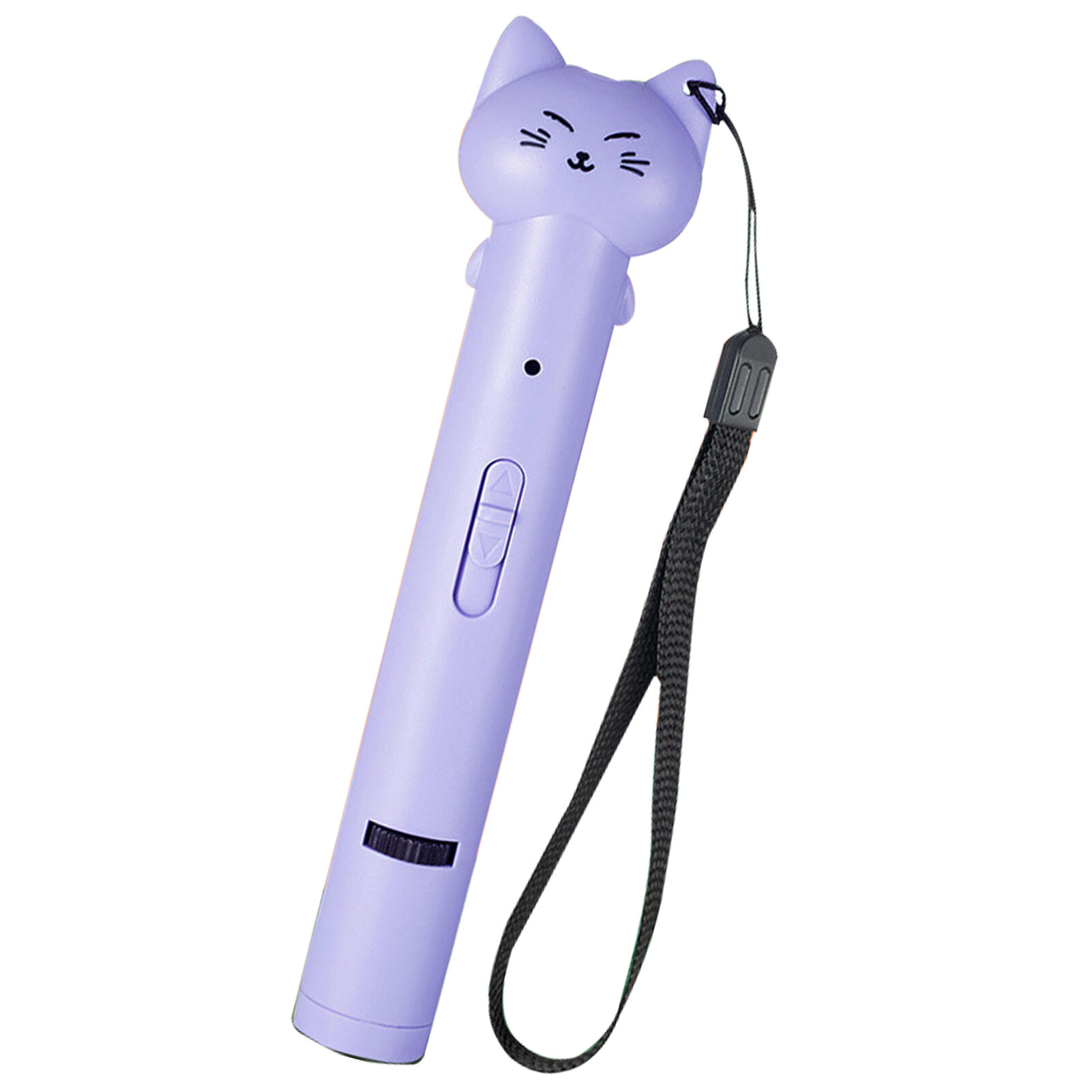 Игрушка для котов Teaser Pointer интерактивная для преследования, тип перо, Type-C заряжаемая инфракрасная пен, инфракрасная палка, перо с колокольчиком, для котят и котов, цвета Зеленый Фиолетовый Белый, материал PP пластик, размер 14*3cm, длина с