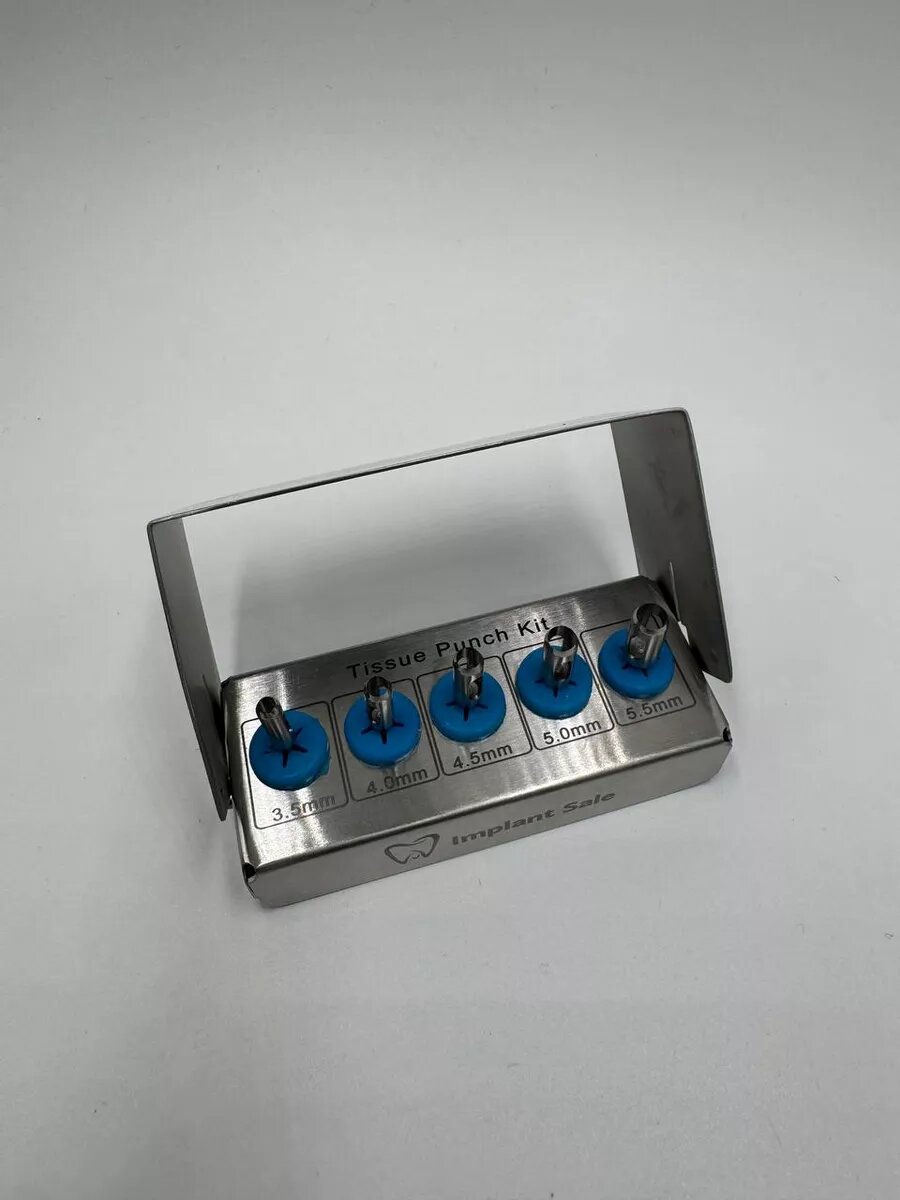 Набор мукотомов Raa Tissue Punch Kit, 5 шт, для стоматологии и хирургии