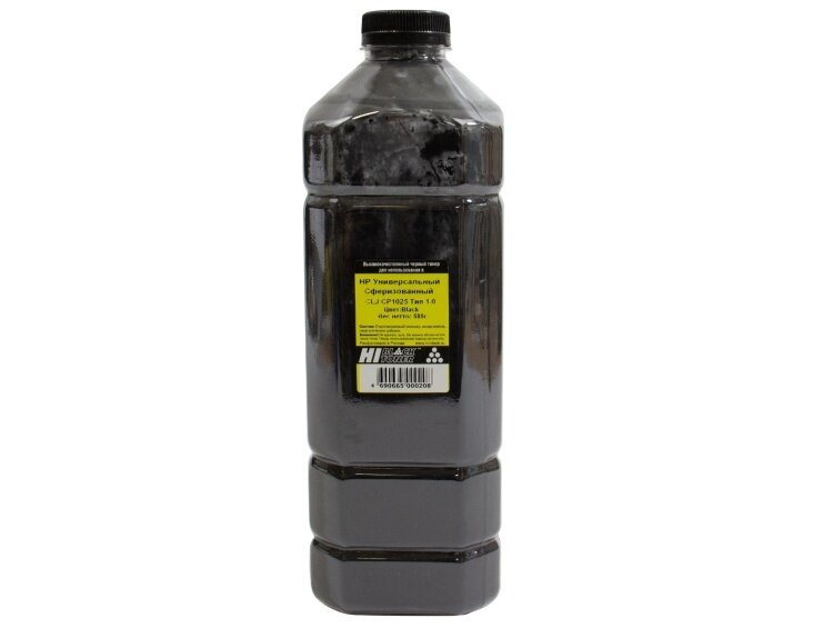 Тонер HP CLJ Универсальный CP1025 (Hi-Black) Тип 1.0, BK, Сферизованный, 585 г, канистра