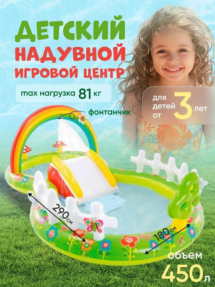 Игровой центр с бассейном