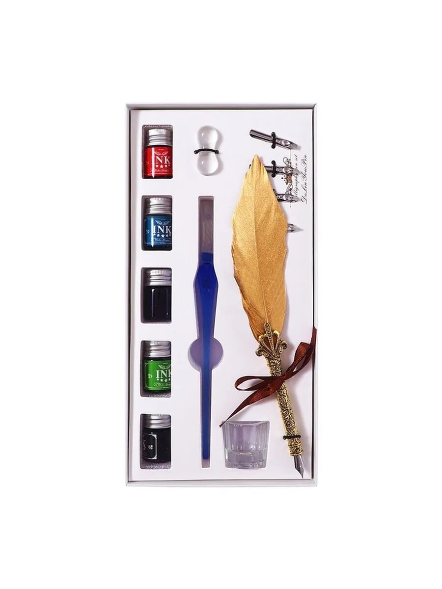 Элегантный набор для каллиграфии с перьевыми ручками
