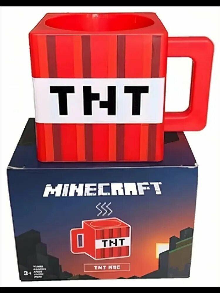 Кружка "Кружка creeper mug маинкрафт 230 мл", 233 мл, 1 шт Кружка моего мира