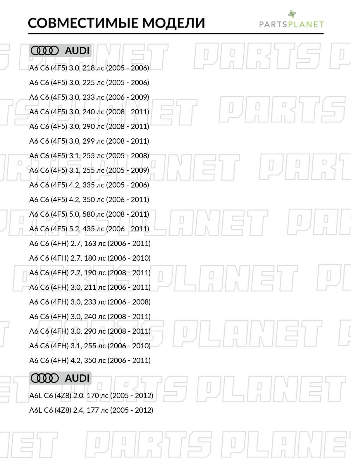 Тяга рулевая для Ауди A6 C6 Z28467 ZENTPARTS — фото 1