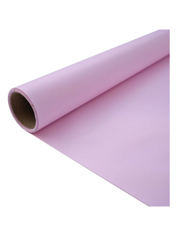 Пленка матовая 50см х 9м, однотонная, лилас, 55мкр