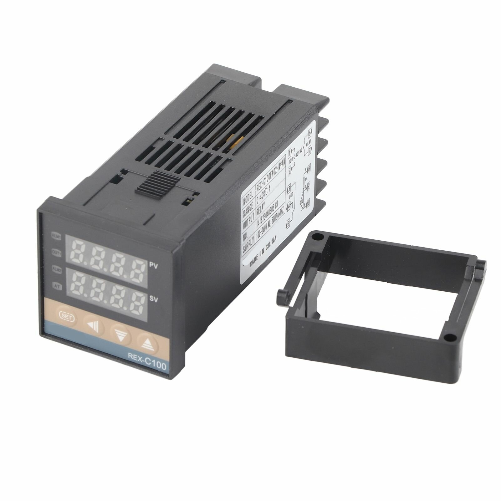 Цифровой ПИД-регулятор температуры REXC100 с термопарой