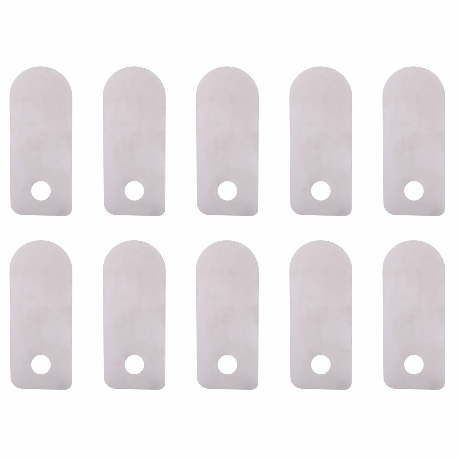 Замена пластины клапана бесшумного воздушного компрессора из алюминия 13x33 мм, 10 шт. безмасляных принадлежностей для машины, короткая пластина клапана для бесшумной работы