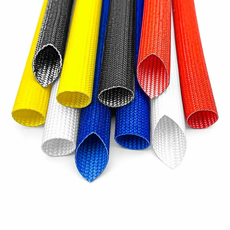 Кабельный рукав из стекловолокна с силиконовой оболочкой 5mm, 200Deg Black Sleeve, 2M