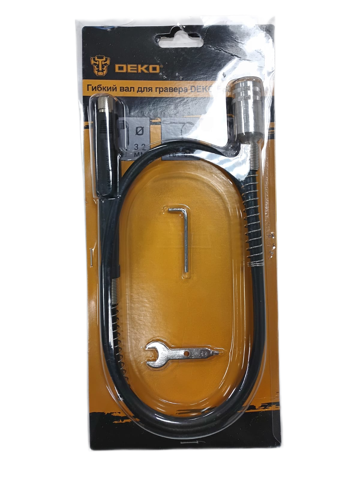 Гибкий вал для гравера DEKO FS01 (107 см), 35000 об/мин, 065-0787
