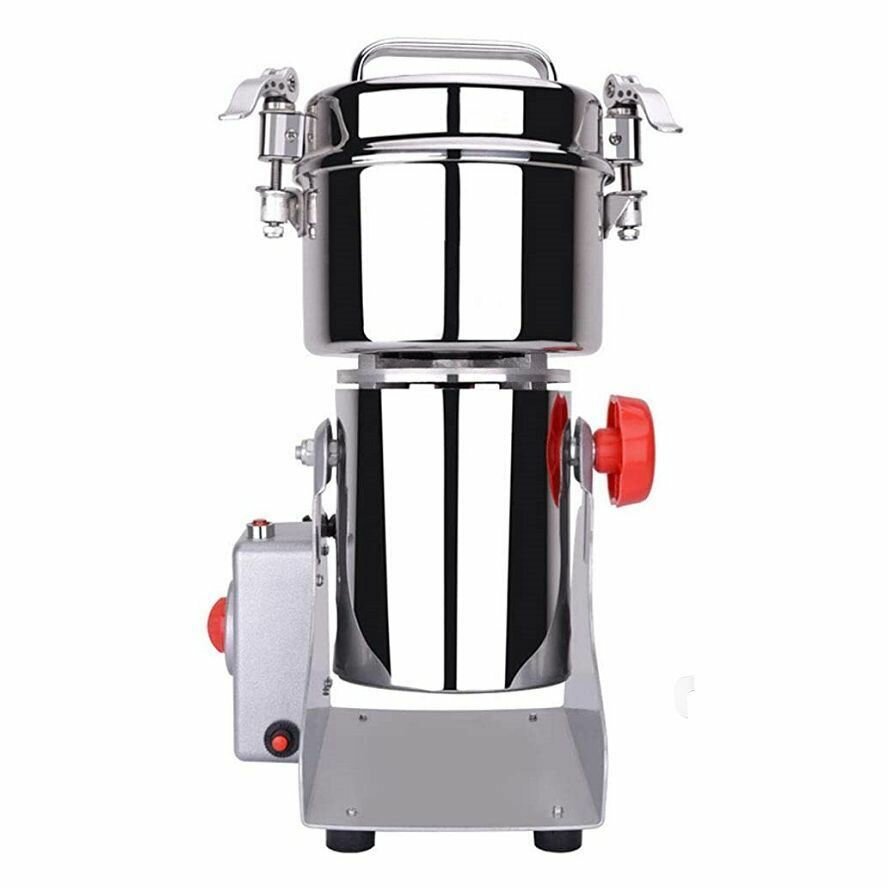 Мощный измельчитель для сухих продуктов. Электрическая мельница для специй, зерна, соли, муки. Блендер-дробилка для дома.