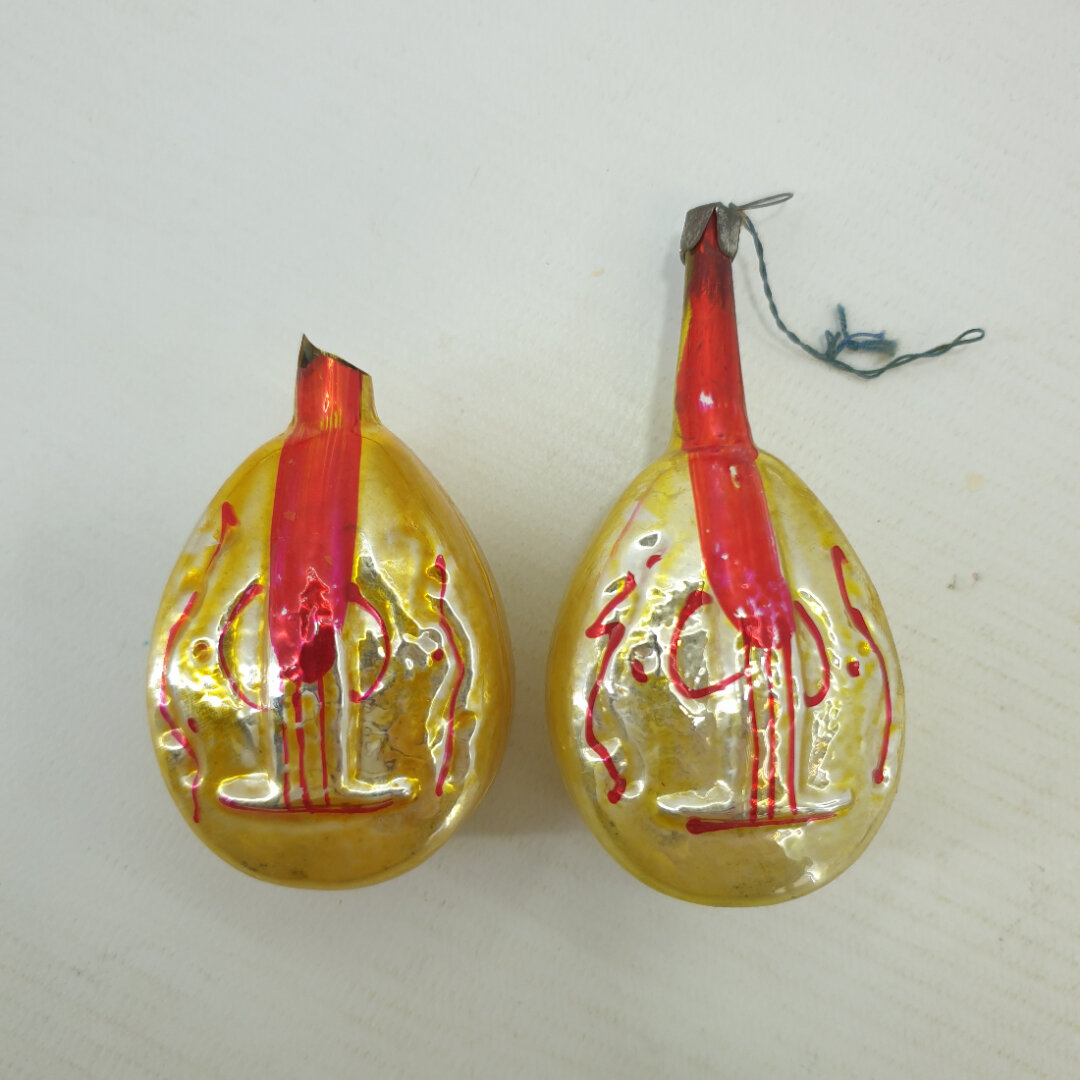 Ёлочная игрушка "Балалайка". СССР.