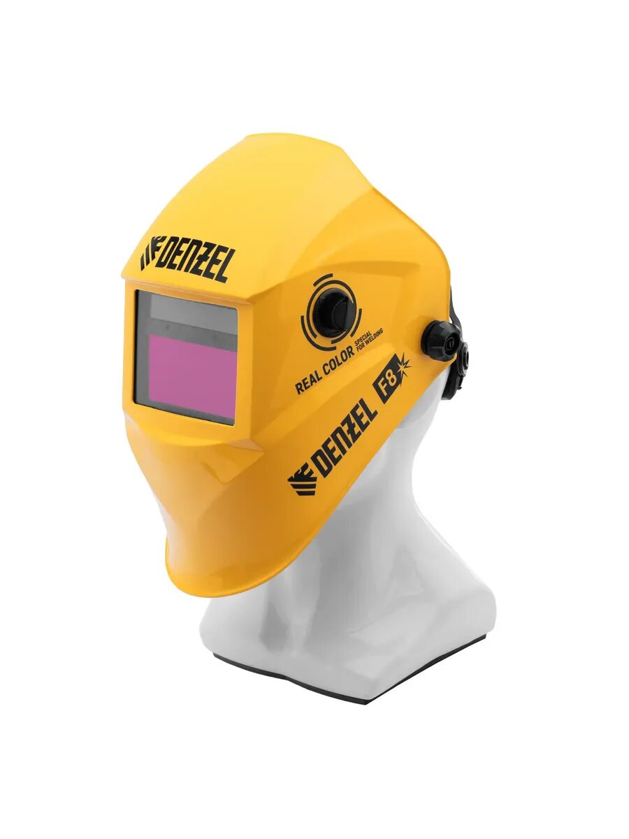 Щиток защитный лицевой F8 окно 100х50 DIN4/5-8/9-13 (89717)