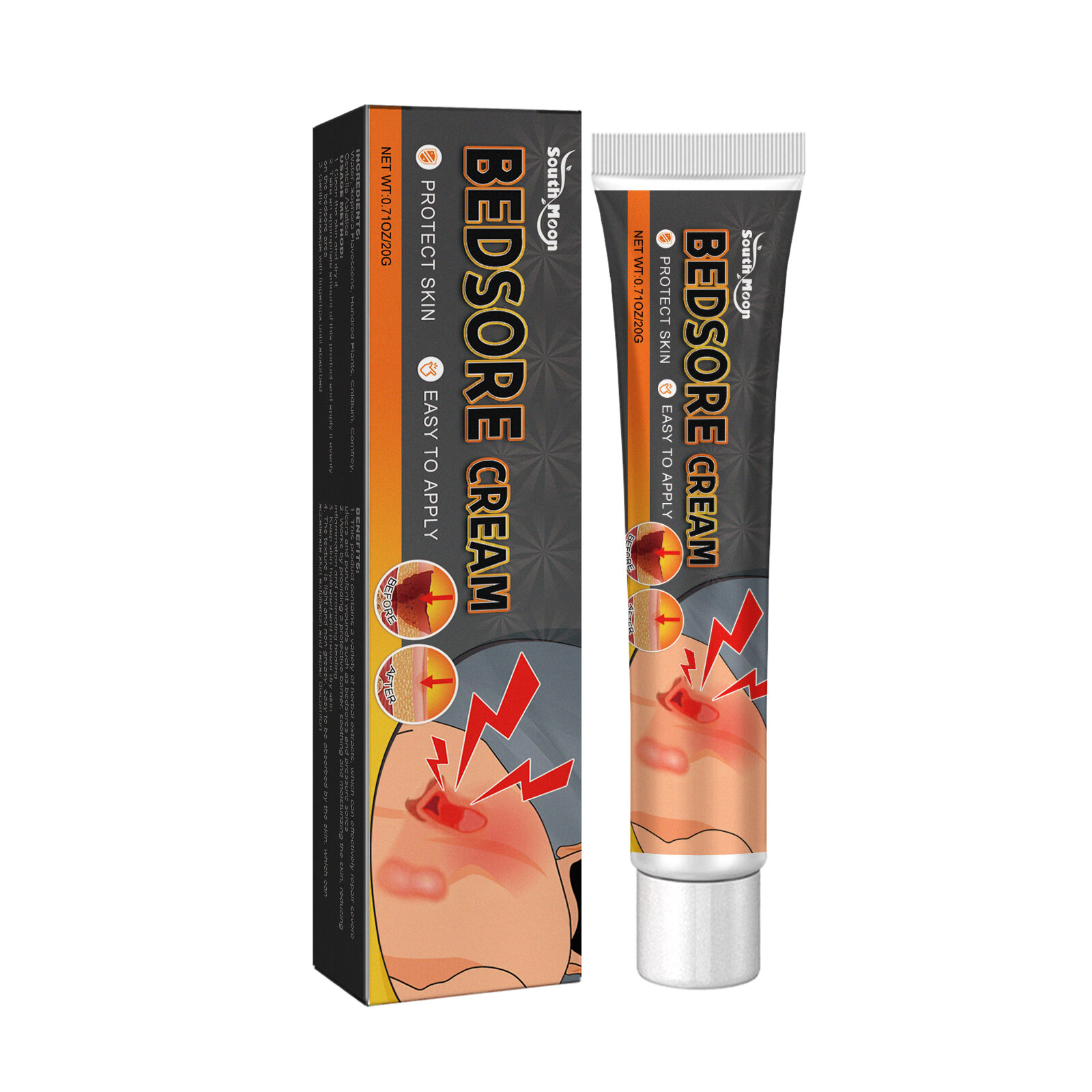 Крем для устранения пролежней восстанавливает кожный барьер, увлажняет и снимает сухость кожи. Крем для ухода за сухой кожей