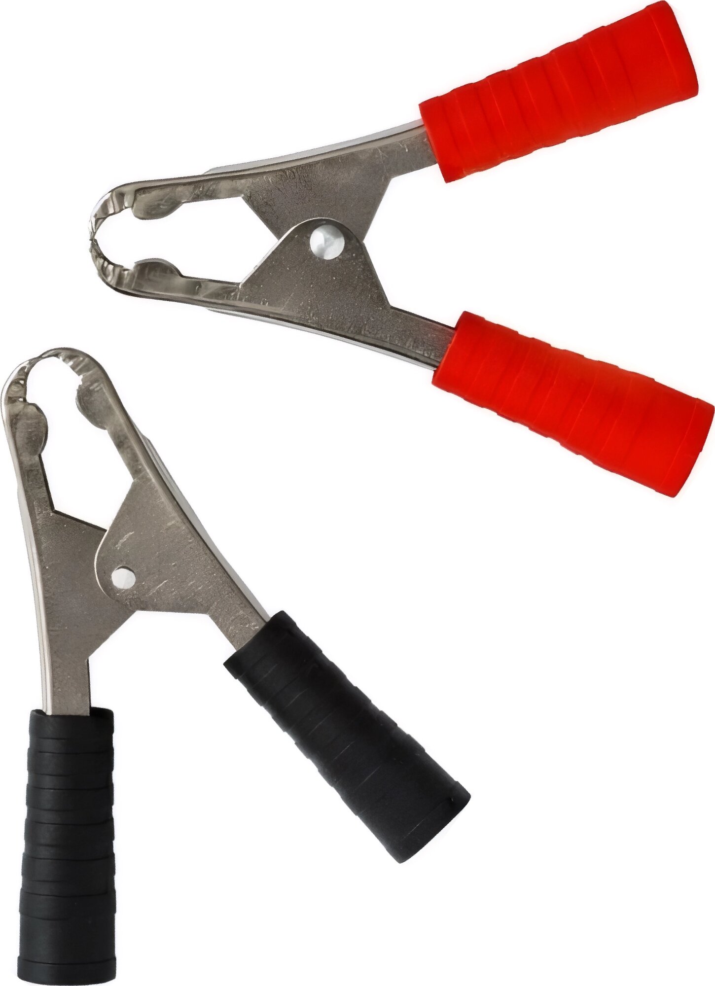 Зажимы "крокодил" для пусковых проводов №4: 100А, 105мм, пара Машинариус G1008