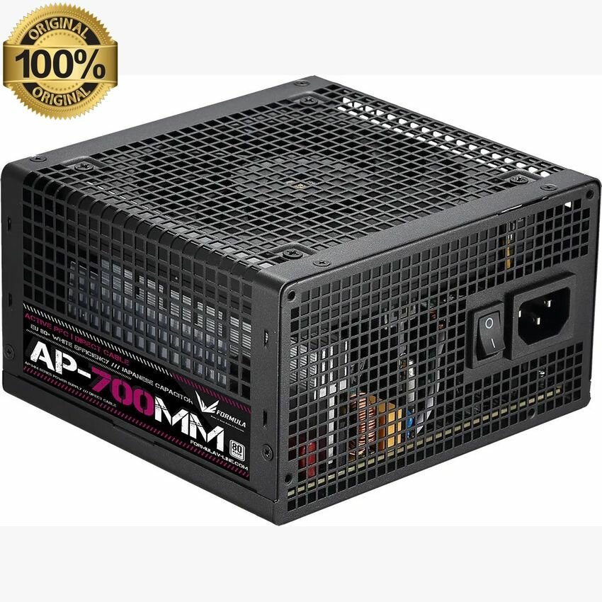 Блок питания компьютера FORMULA Блок питания ATX 700W AP-700ММ 80 PLUS