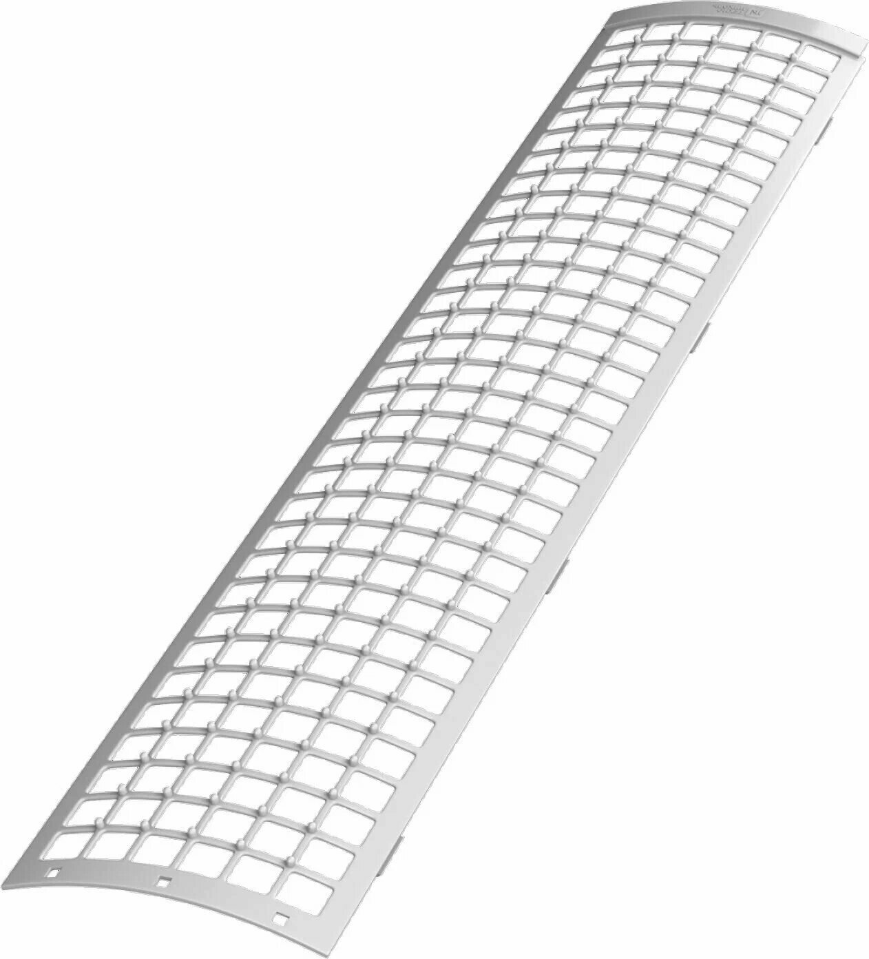 Защитная решетка Технониколь TN386161, для водосточного желоба, ПВХ, 0,6 м , белый