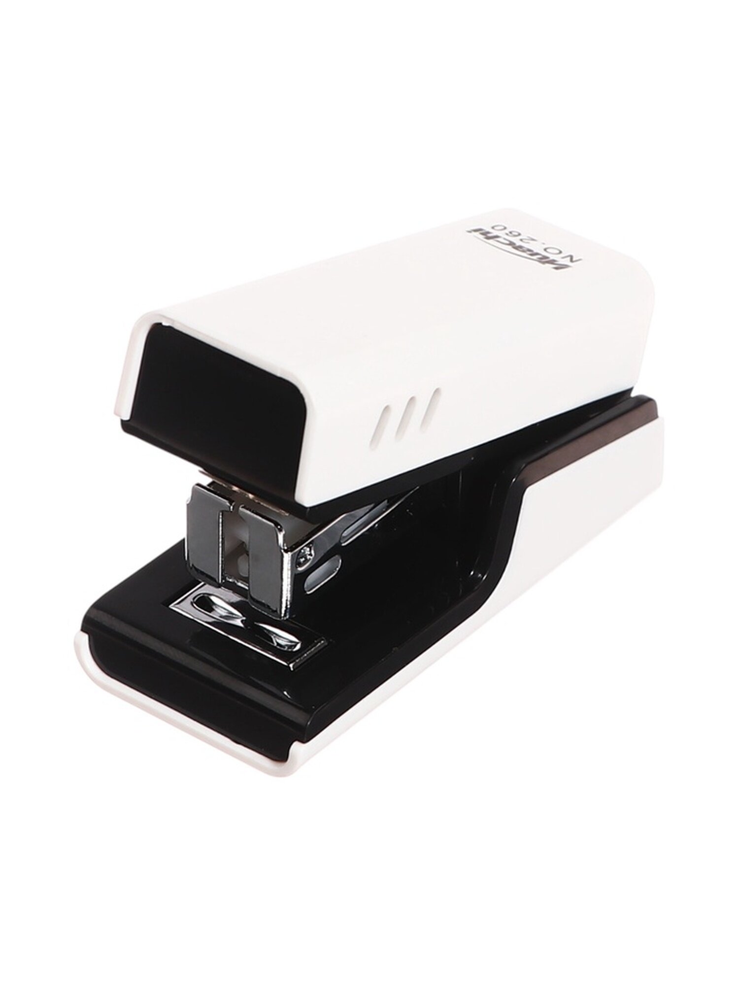 Степлер №24/6 корпус белый стиль, до 20 листов, мини