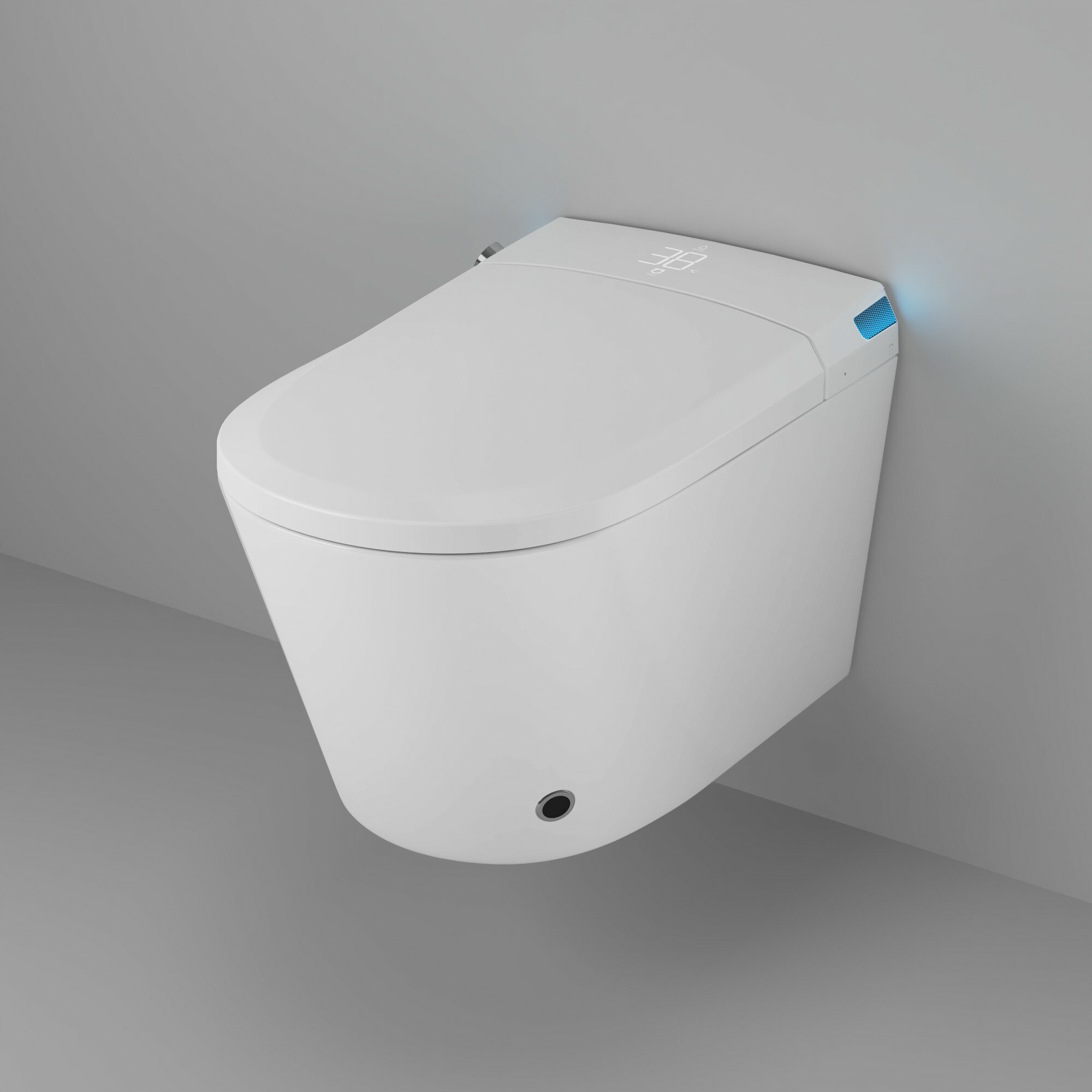 Умный унитаз с функцией биде Grossman Smart GR-5702 подвесной, с крышкой микролифт