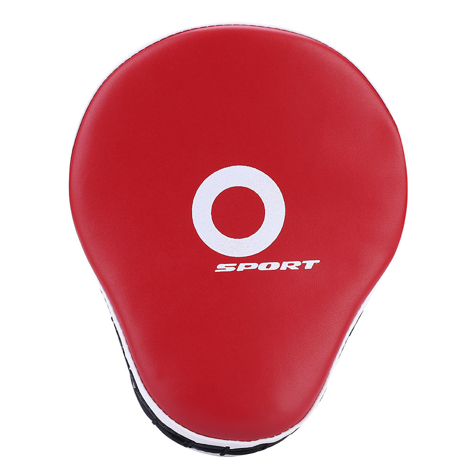 Утолщенная мишень для тренировок по смешанным боевым искусствам, боксу, карате, ударам ногами и руками, изготовленная из полиуретановой губки, красного цвета.