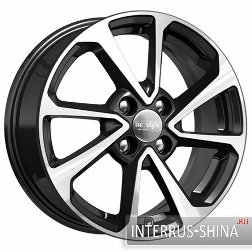 Колесный диск K&K КС861 6x15 4x100 ET48 D54.1 Алмаз черный