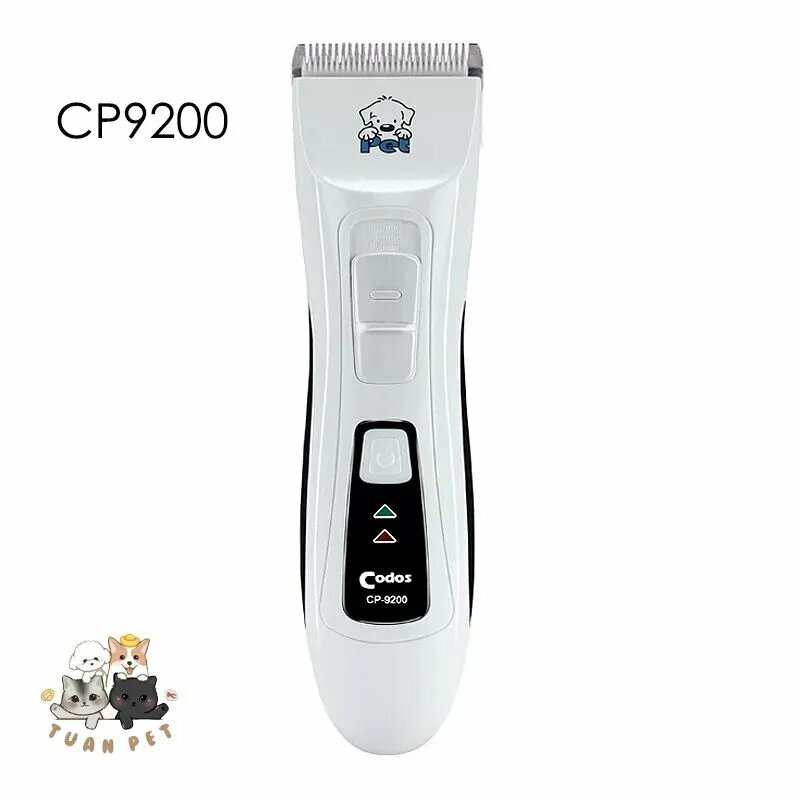 Машинка для стрижки Codos CP9200, для животных, керамическое покрытие, до 4 часов автономной работы