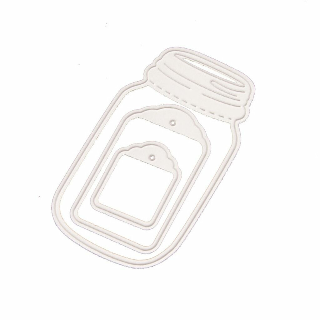 Шаблон для вырезания "Бутылка желаний"