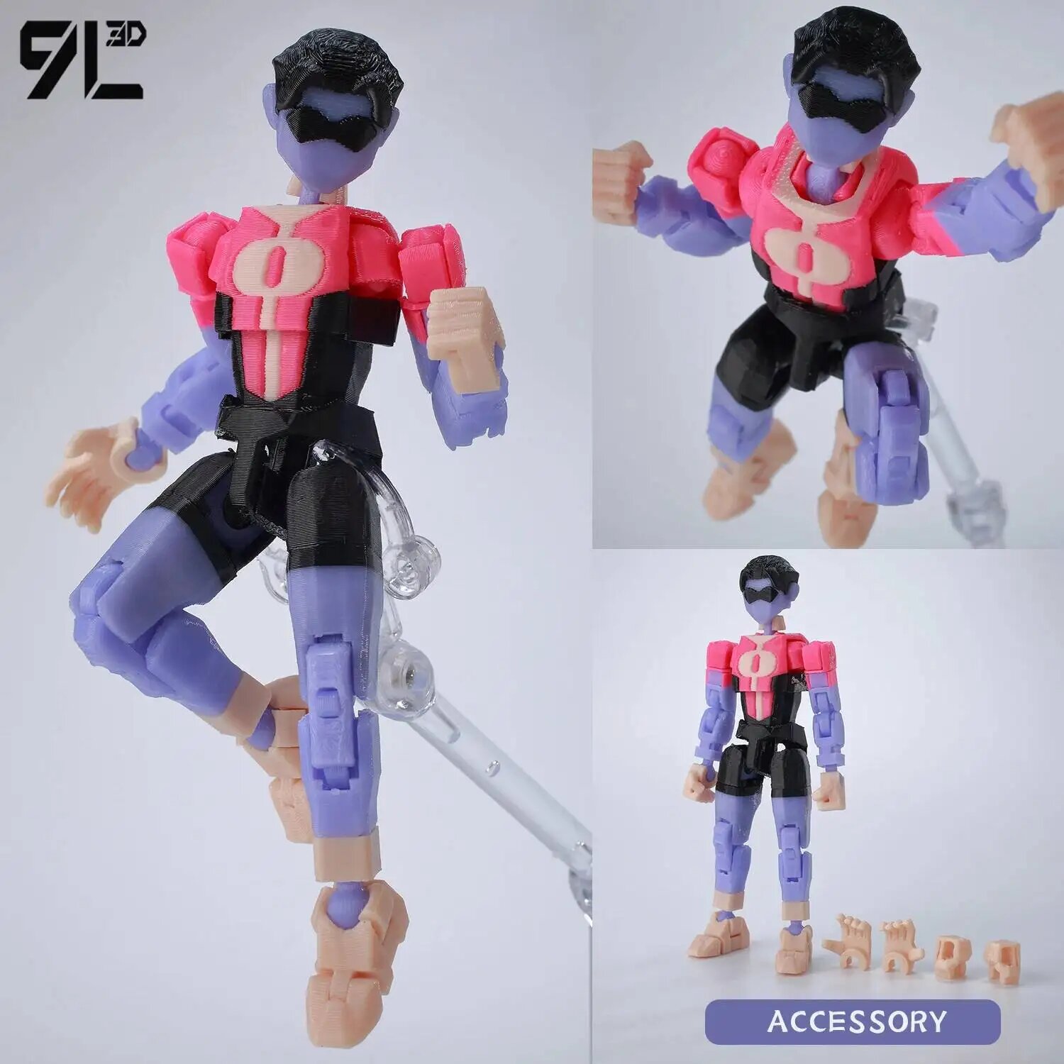 Фигурки Bandai Invincible 2.0 14+ Розовый, Oliver