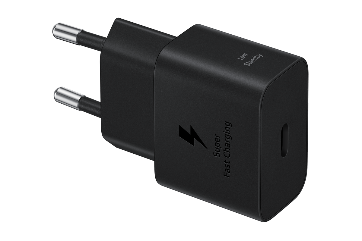 Сетевое ЗУ Samsung EP-T2510, без кабеля, Power Delivery 25 Вт, чёрное