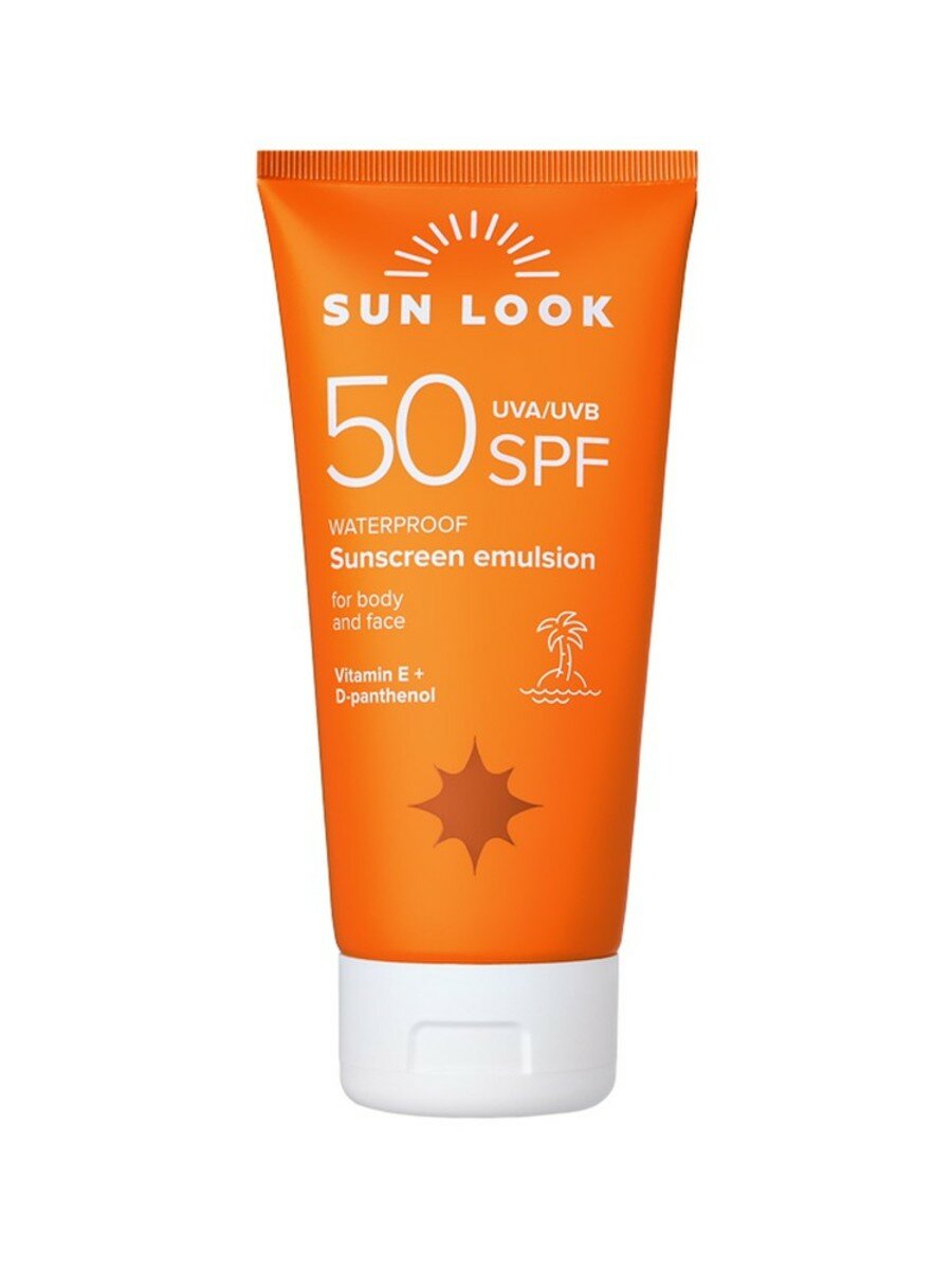 Эмульсия для тела SUN LOOK солнцезащитная водостойкая SPF-50 150 мл