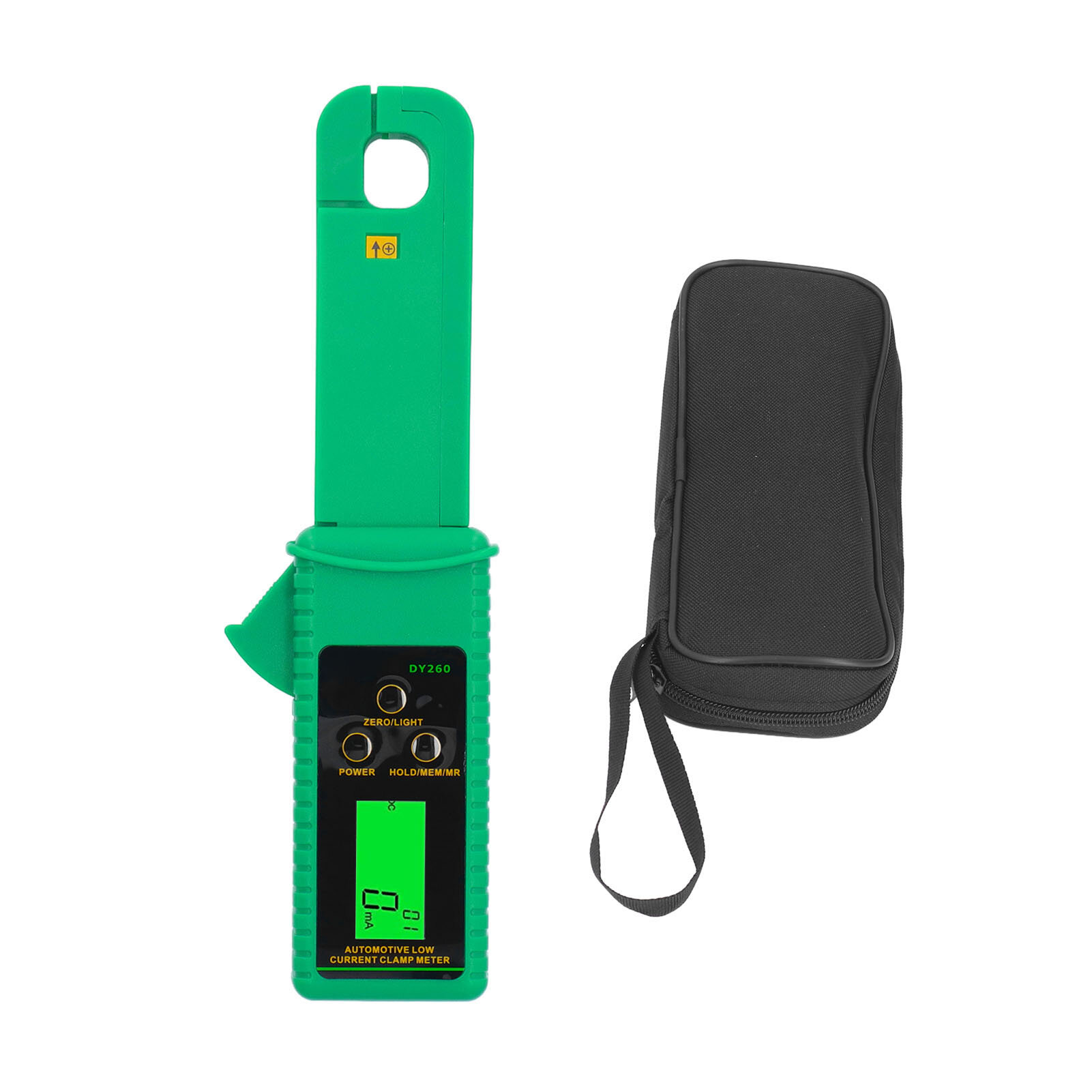 Car AC DC Leakage Current Clamp Meter 0mA 60A Portable Low Tester Anti Interference Non Contact for Automotive