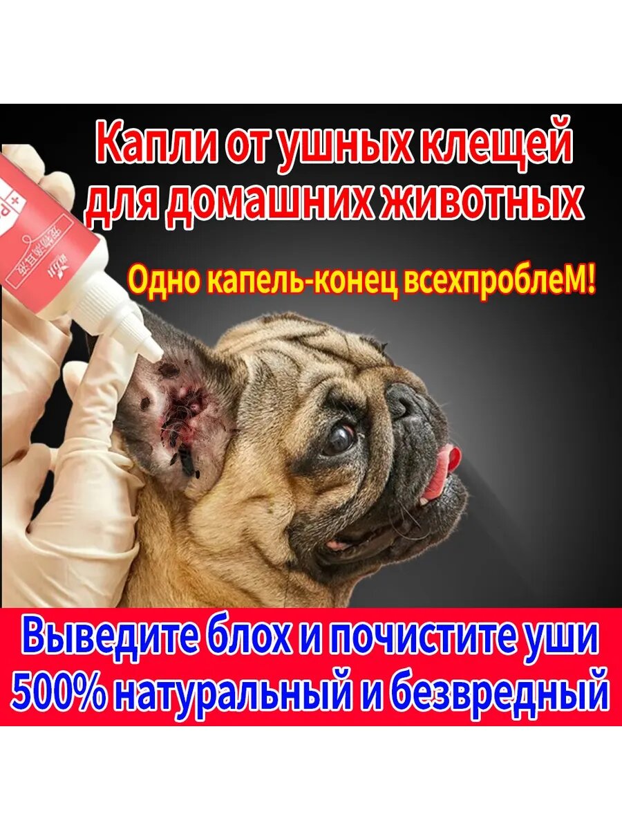 Капли от ушного клеща для кошек в уши