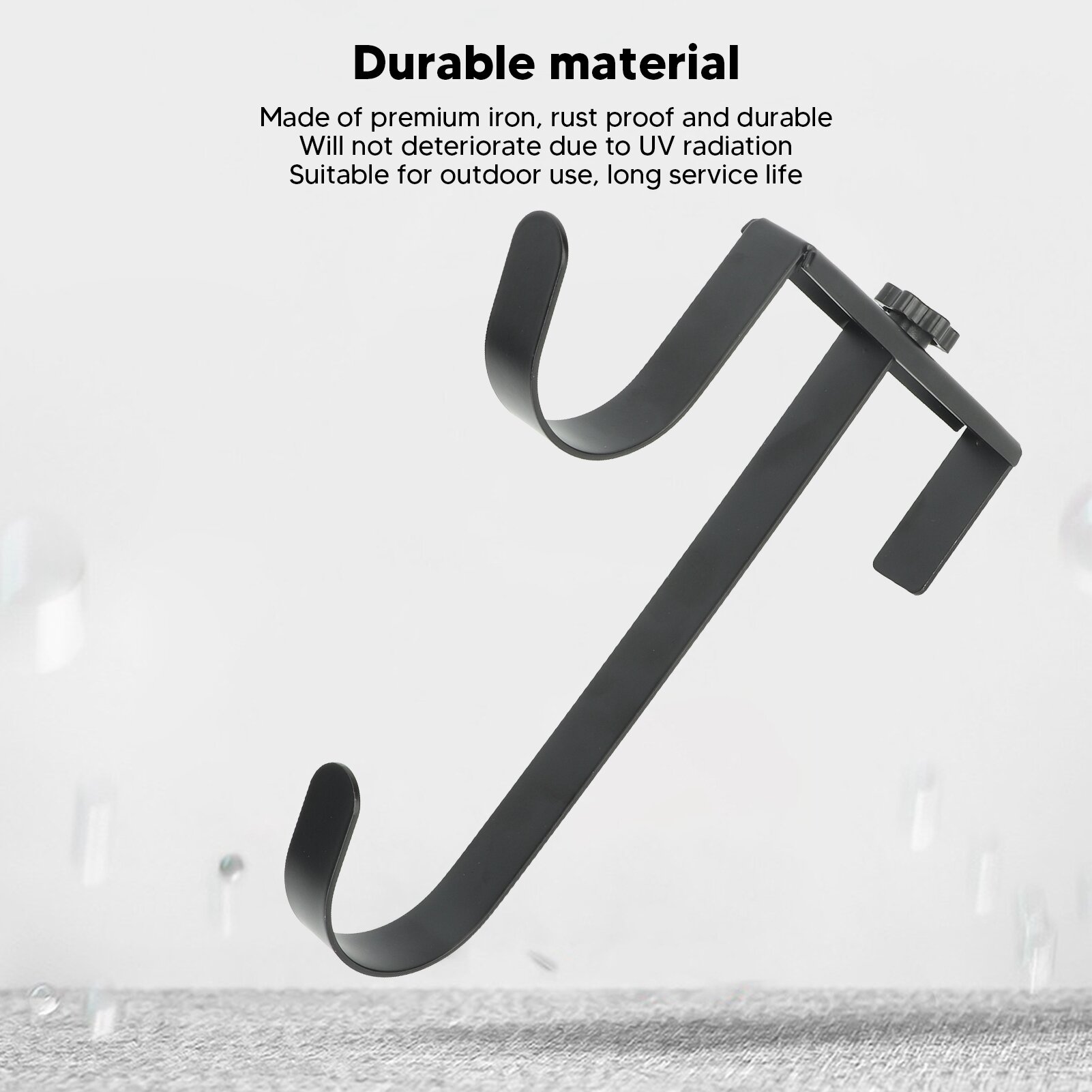 2 шт. вешалка для столба для бассейна, регулируемая металлическая железная вешалка для столба для бассейна, вешалка, аксессуары для бассейна, столбы для бассейна, ограждение для бассейна, стена