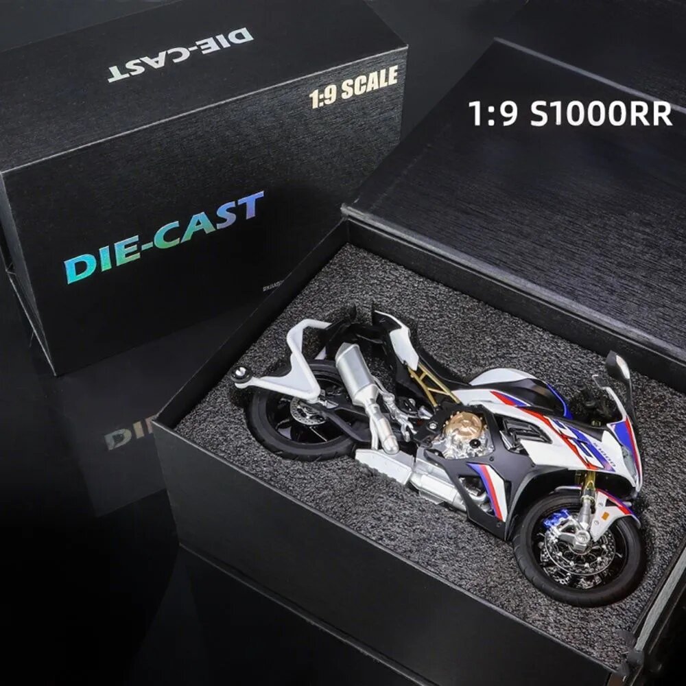 Коллекционные модели Мотоциклы BMW S1000RR металлическая модель 1:9 BMW S1000RR