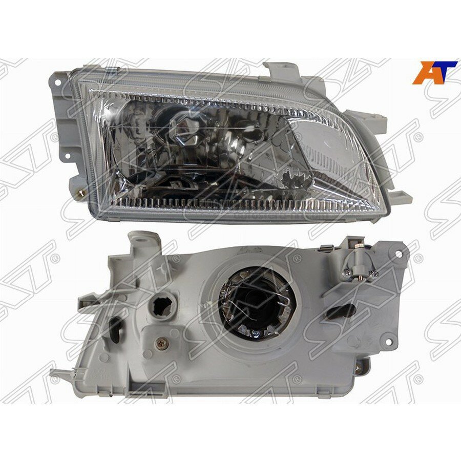 SAT ST2121156CR Фара Toyota Caldina (T190) 92-02 / Carina E 92-96 (Справа/ хром)