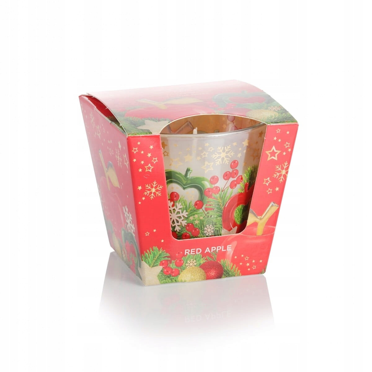 BARTEK Арома-свеча "Christmas Eve" Red apple 115g
