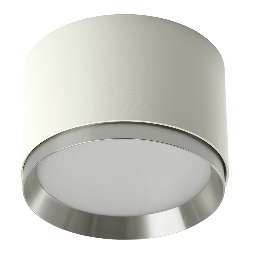 Светильник потолочный FERON 12W, 230V, GX53, белый, хром HL459