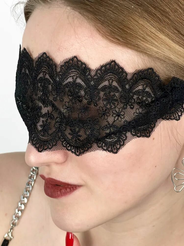 Маска эротик для секса БДСМ взрослых 18+ Повязка на глаза