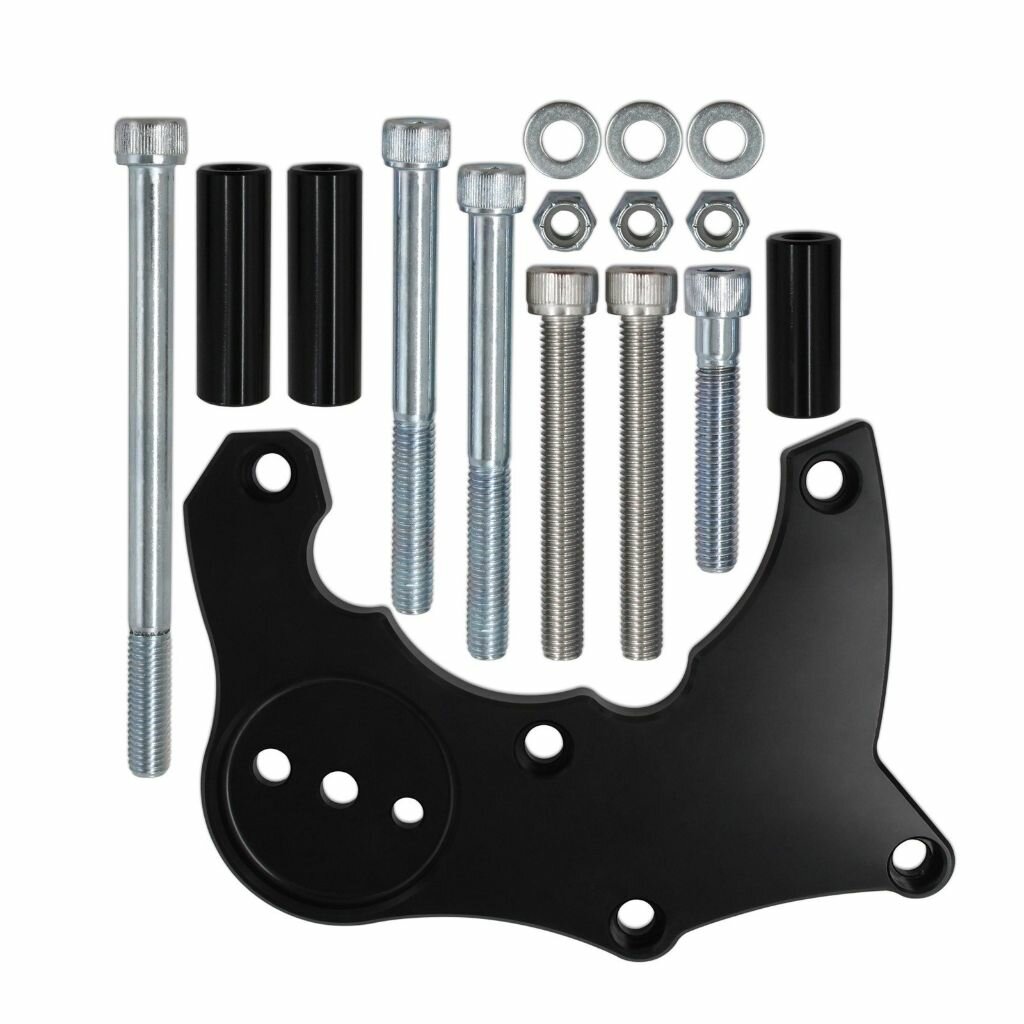 Алюминиевый кронштейн для кондиционера LS6, устойчивый к коррозии и обладающий высокой прочностью, обеспечивает надежную установку компрессора