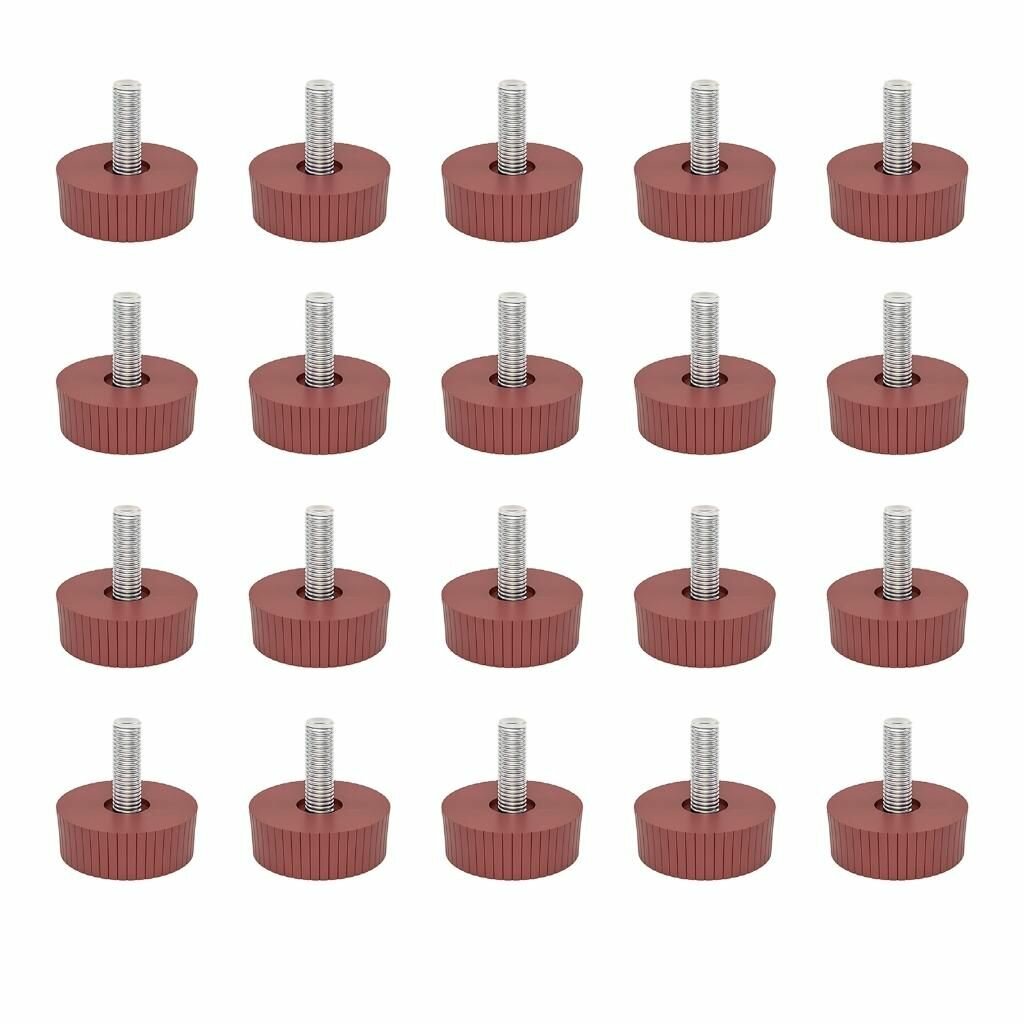 Уголок мебельный,20 штук, бесшумная и износостойкая подставка для ног регулировки мебели-№ 6