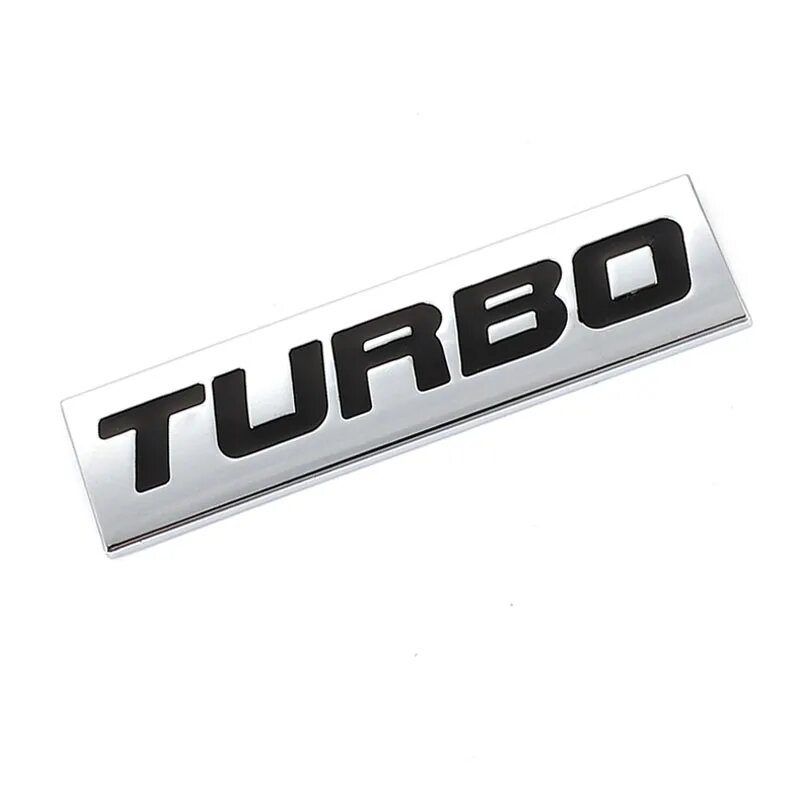 Металлическая Автомобильная 3d-наклейка с логотипом Turbo, эмблема, значок, наклейки для турбо-логотипа BMW Audi Volkswagen Ford Nissan Toyota наклейка для Honda Jeep Volvo Opel for Turbo Stickers