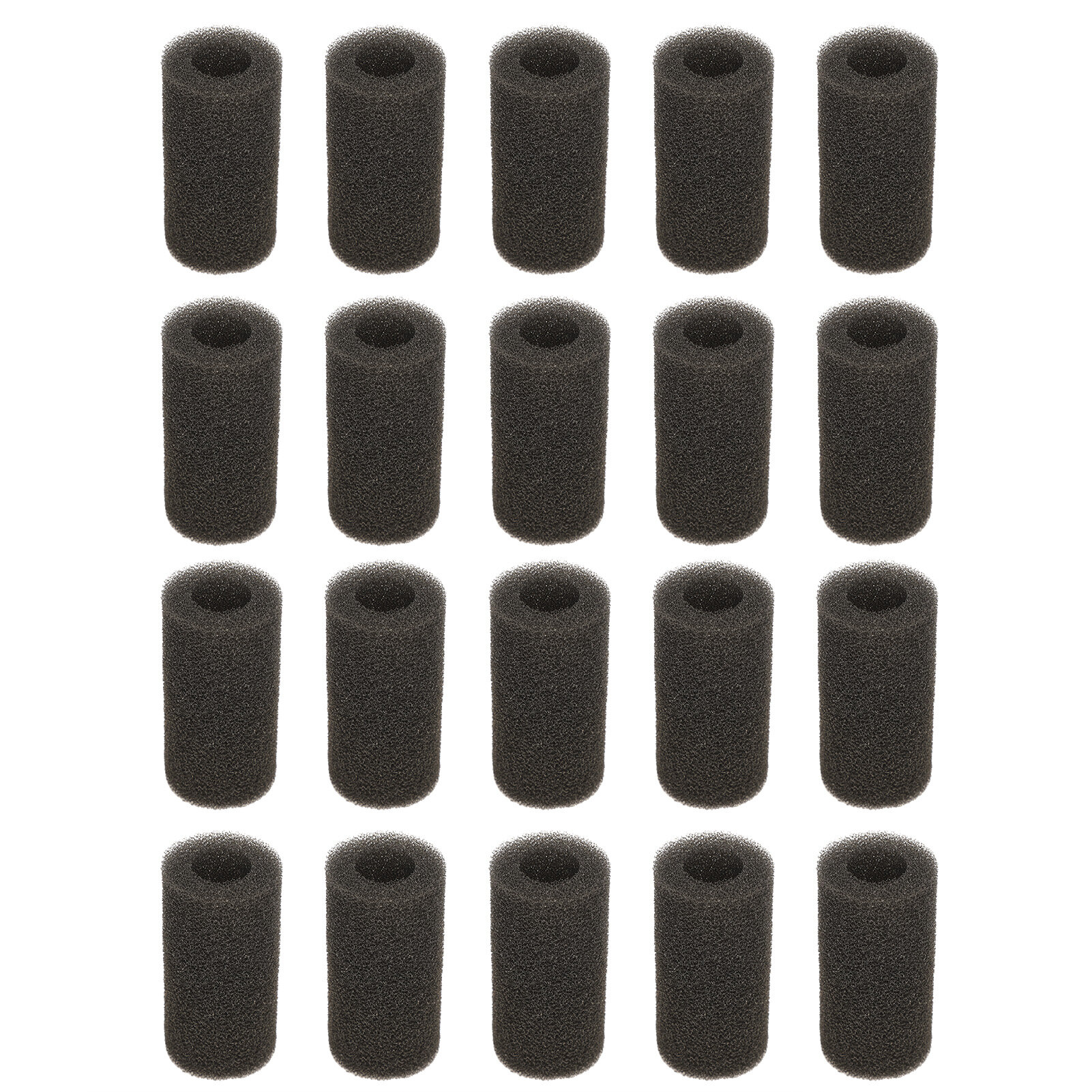 20 шт. Защитная крышка для аквариумного фильтра с большим отверстием, губчатый фильтр, сменные аксессуары для обслуживания аквариума