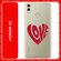 Чехол на Honor 8C / Хонор 8С с принтом "Love heart 2 - 14 февраля", прозрачный