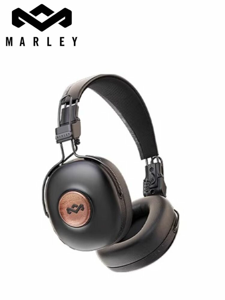 HOUSE OF MARLEY PVF Беспроводная Bluetooth-гарнитура, Устанавливаемая На Голову, Музыкальная Гарнитура