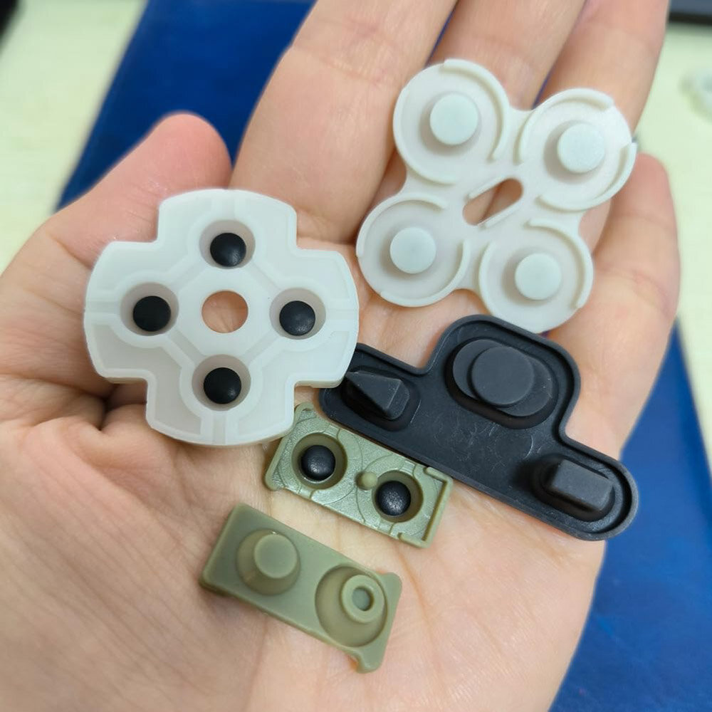 Токопроводящие Резиновые Накладки для Ремонта Кнопок Контроллера PS3 Запасная Часть