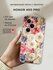 Чехол на Honor 400 Pro / Хонор 400 Про с принтом "Пастельные розы"