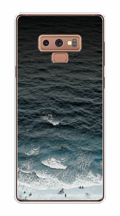 Чехол на Samsung Galaxy Note 9 / Самсунг Галакси Нот 9 с принтом Волны на море
