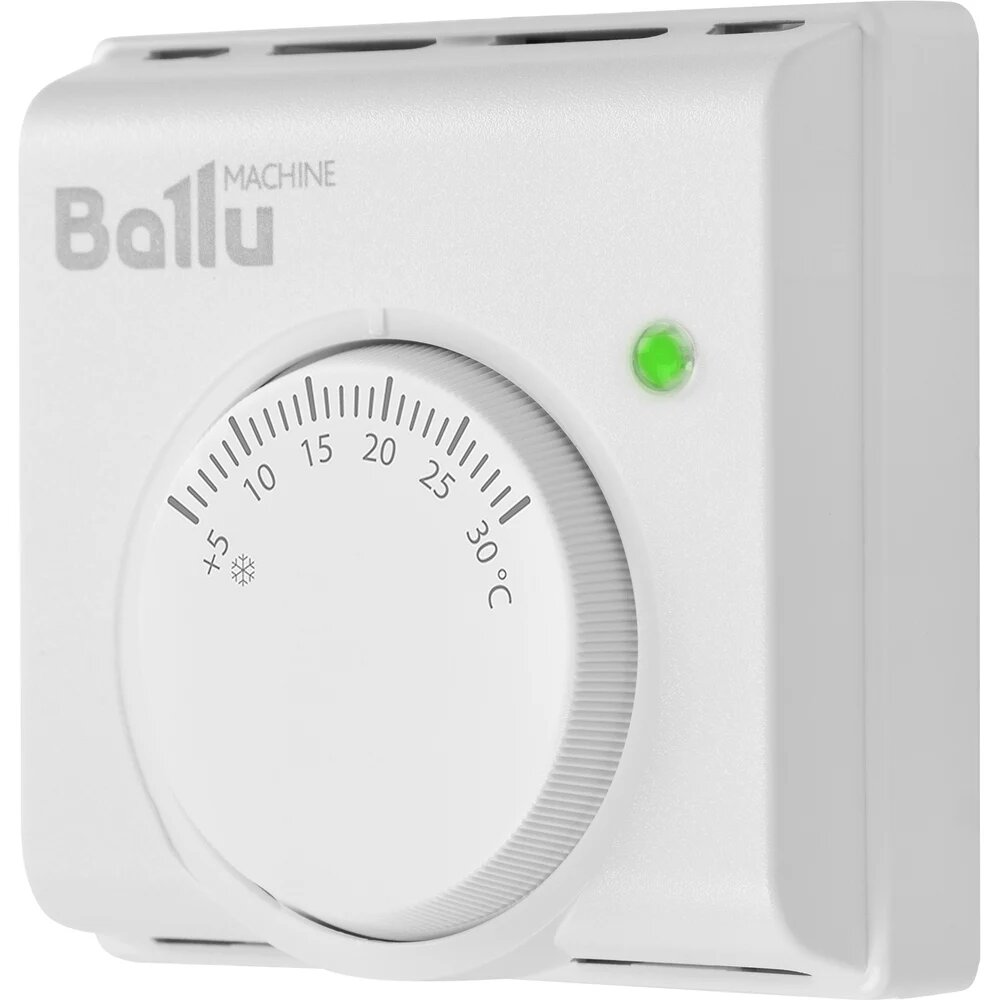 Термостат механический Ballu BMT-2 НС-1101652, Оснащен световым индикатором работы