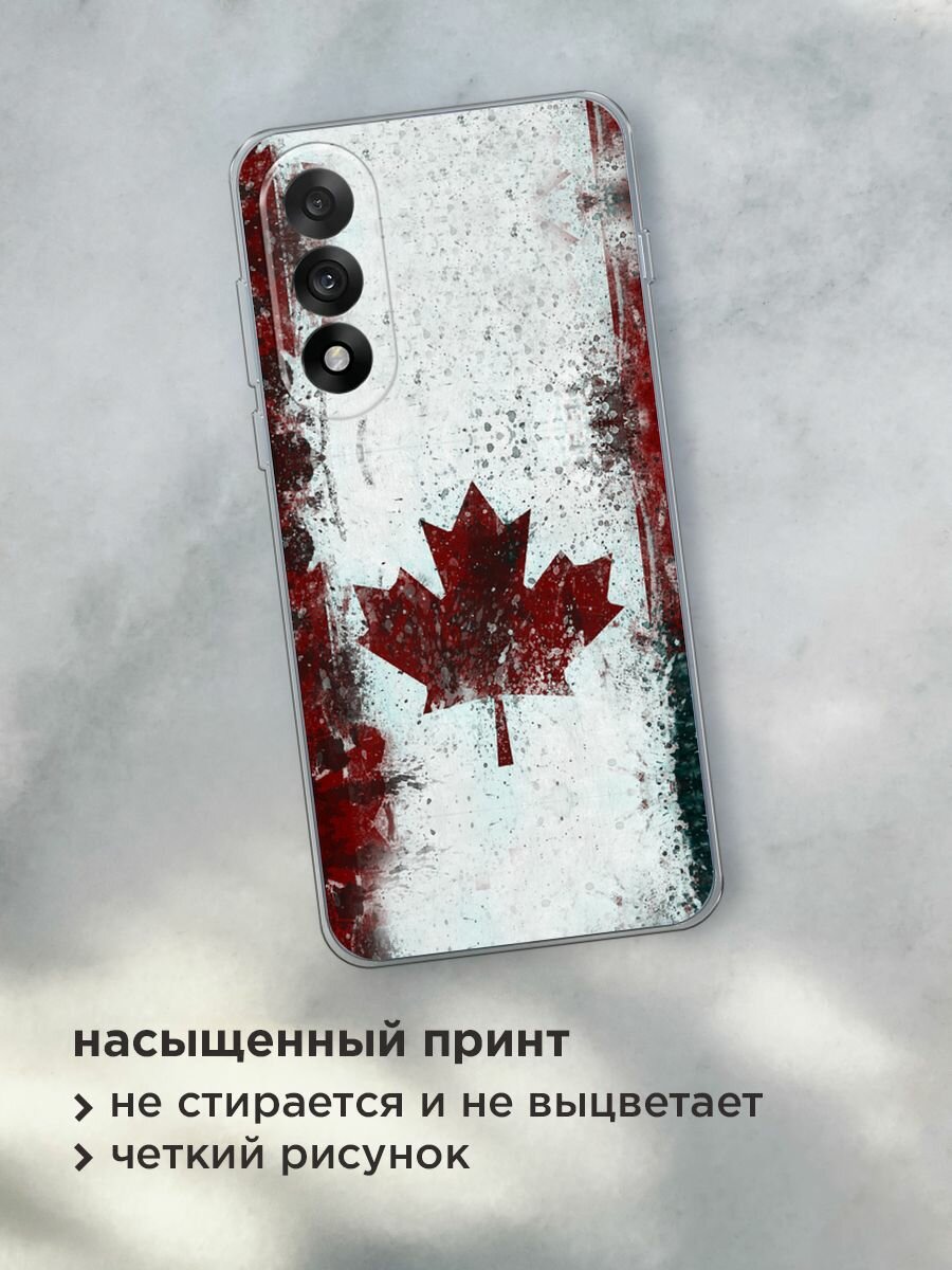 Чехол на OnePlus Nord 5 / Ван Плас Норд 5 с принтом "Канада" — фото 1