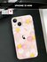 Чехол на Apple iPhone 13 mini / Айфон 13 мини с принтом "Розовые ромашки"
