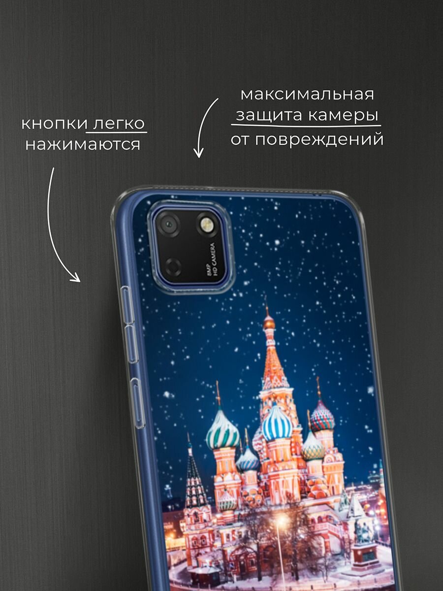 Чехол на Honor 9S/Huawei Y5p / Хонор 9S/Хуавей Y5p с принтом "Москва 1" — фото 1